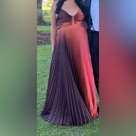 A.L.C. | Dresses | Alc Ariya Pleated Gown | Poshmark